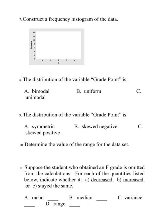 Solved Problem I In an introductory statistics course of 40 | Chegg.com