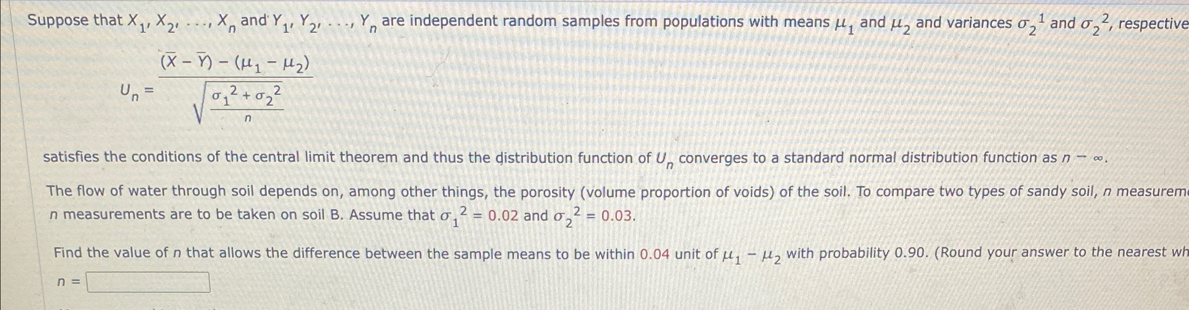 Suppose that x1,x2,dots,xn ﻿and Y1,Y2,dots,Yn ﻿are | Chegg.com