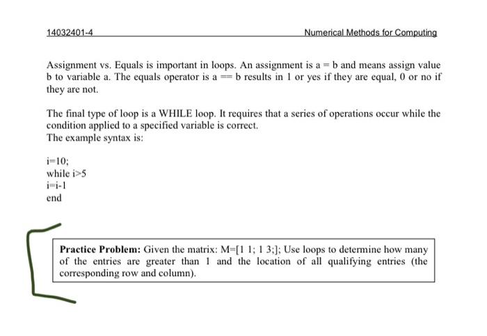 Solved Matría MEetyedatketi Al1:13. - −4401 Now, in fer | Chegg.com