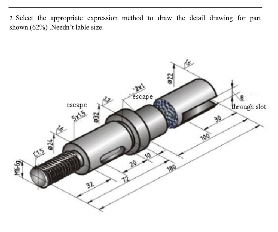 Solved 2. Select the appropriate expression method to draw | Chegg.com