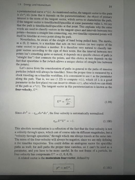 Solved where ω is a constant. b). Write down the geodesic | Chegg.com