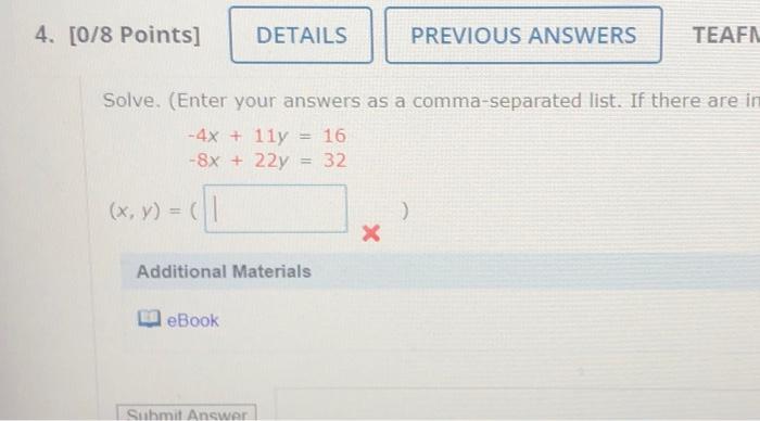 Solved Solve. (Enter your answers as a comma-separated list. | Chegg.com