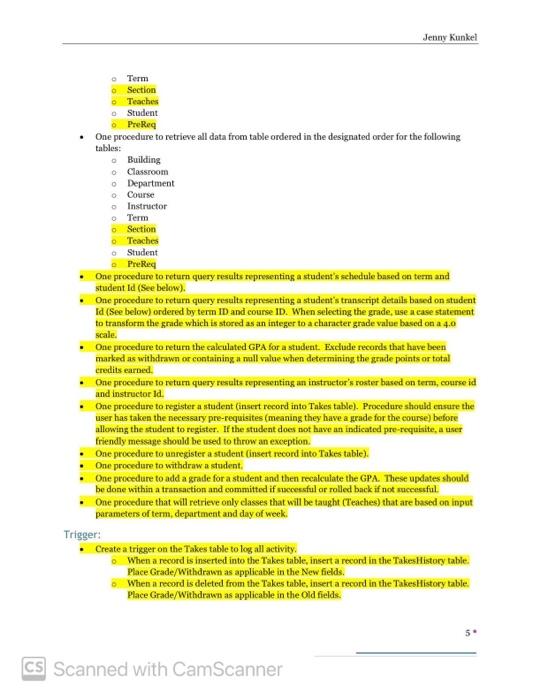 Solved CIS-254 Database Programming Final Project - Part I | Chegg.com