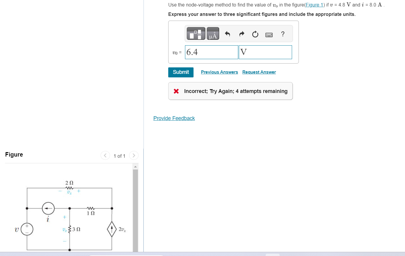 Solved Use the node-voltage method to find the value of v0 | Chegg.com