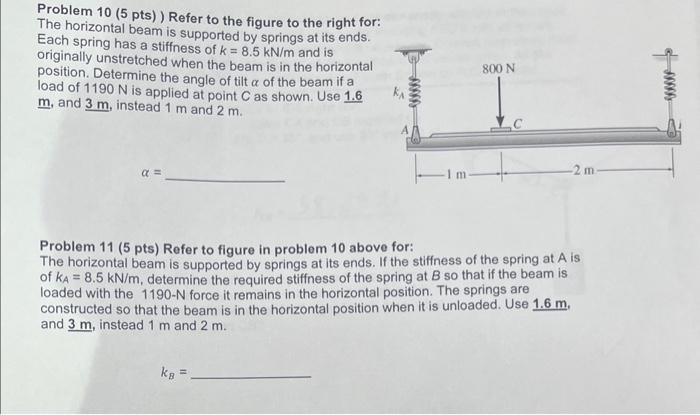 Solved Problem 10(5pts)) Refer to the figure to the right | Chegg.com