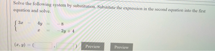 Solved Determine if the given point is a solution to each | Chegg.com