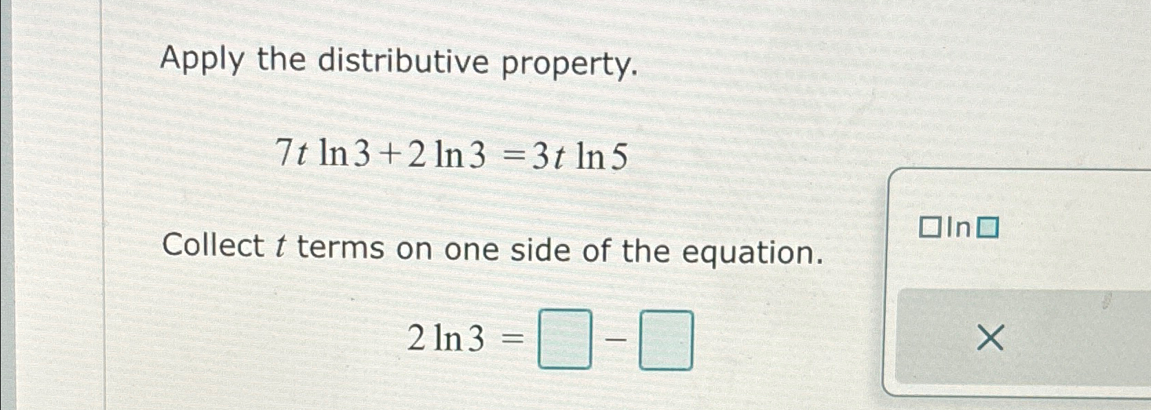 Solved Apply the distributive | Chegg.com