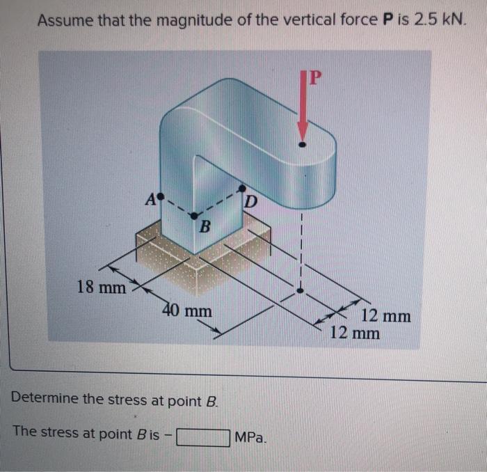 Solved Assume that the magnitude of the vertical force P is | Chegg.com