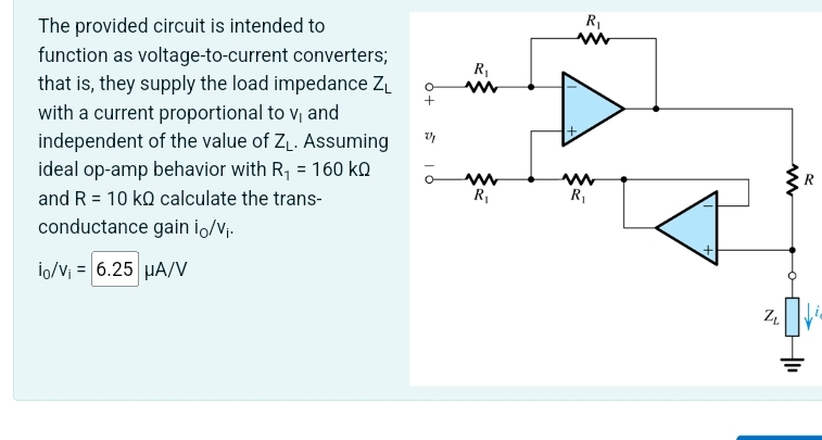 Solved The provided circuit is intended to function as | Chegg.com