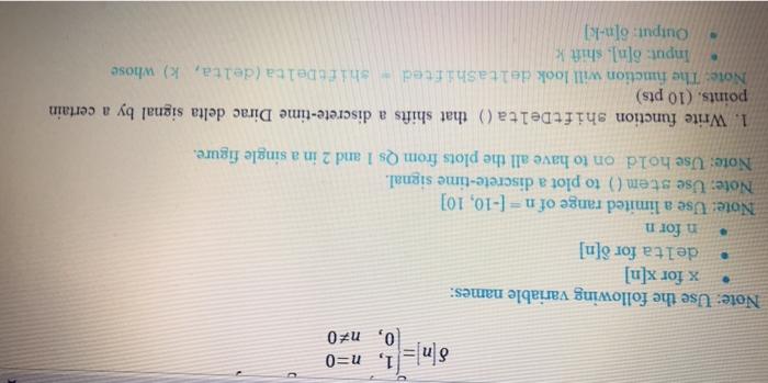 Solved signal (15 pts) In mathematics, the Dirac delta | Chegg.com