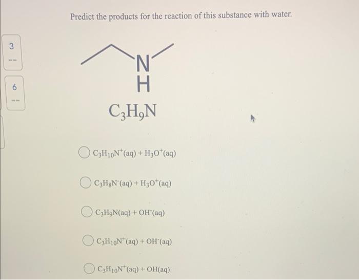 Solved Predict the products for the reaction of this | Chegg.com