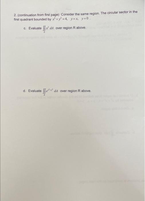 Solved 2. (continuation from first page) Consider the same | Chegg.com