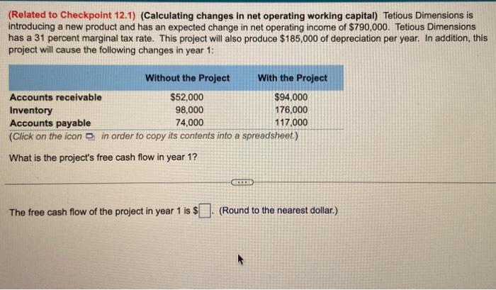 Solved (Related to Checkpoint 12.1) (Calculating changes in | Chegg.com