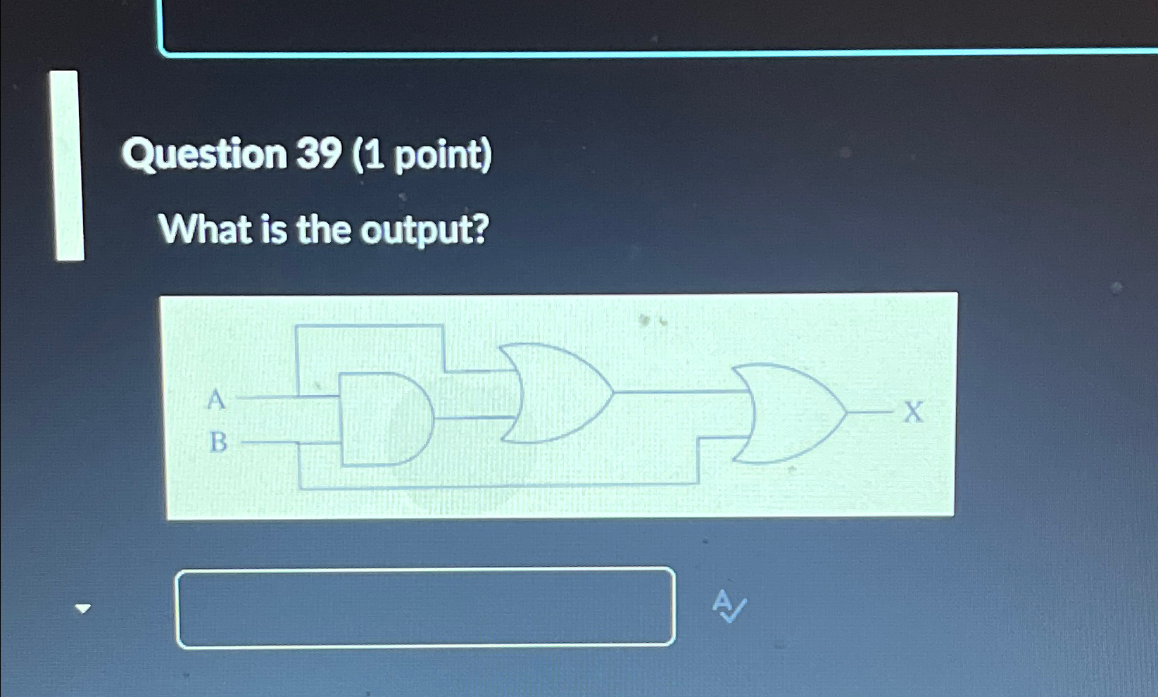 Solved Question 39 (1 ﻿point)What is the output? | Chegg.com