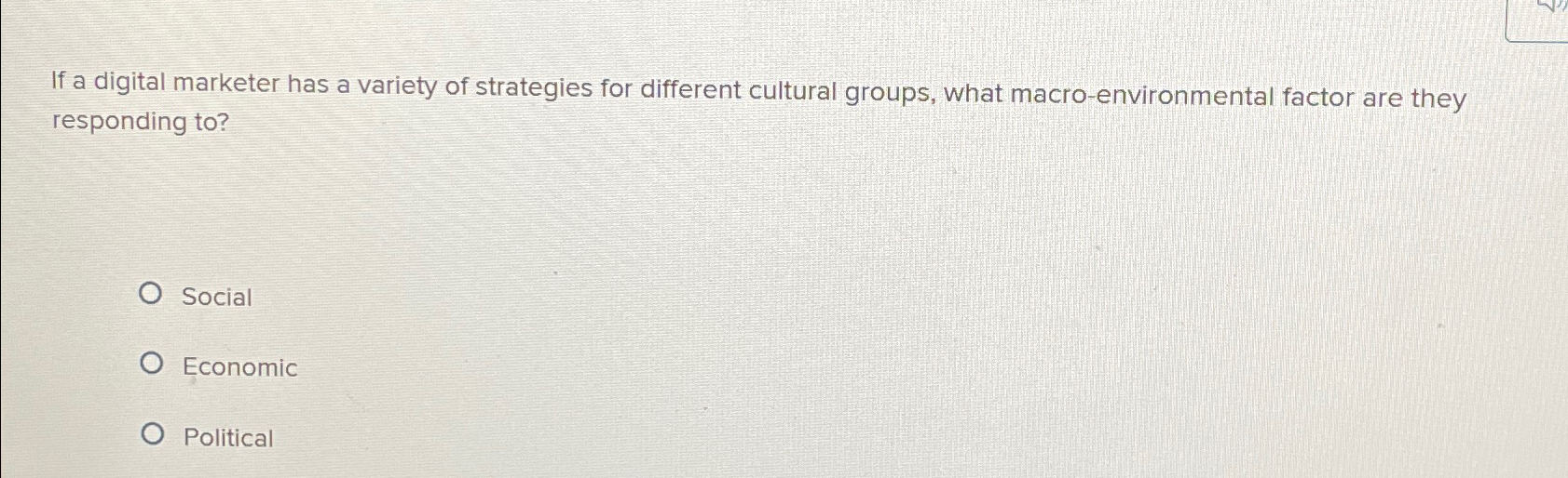 Solved If a digital marketer has a variety of strategies for | Chegg.com