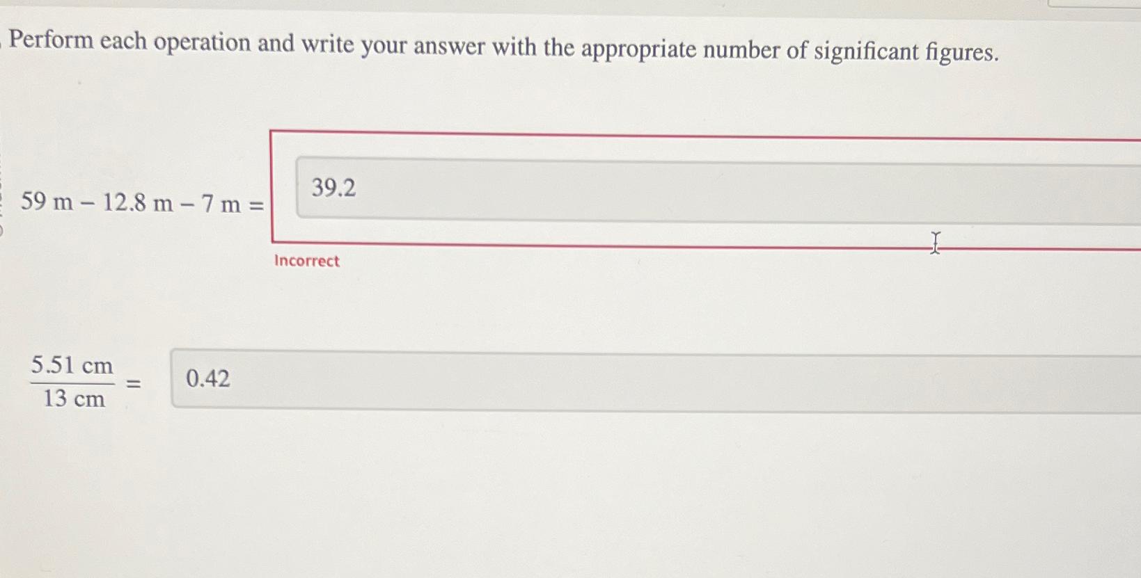 Solved Perform each operation and write your answer with the | Chegg.com