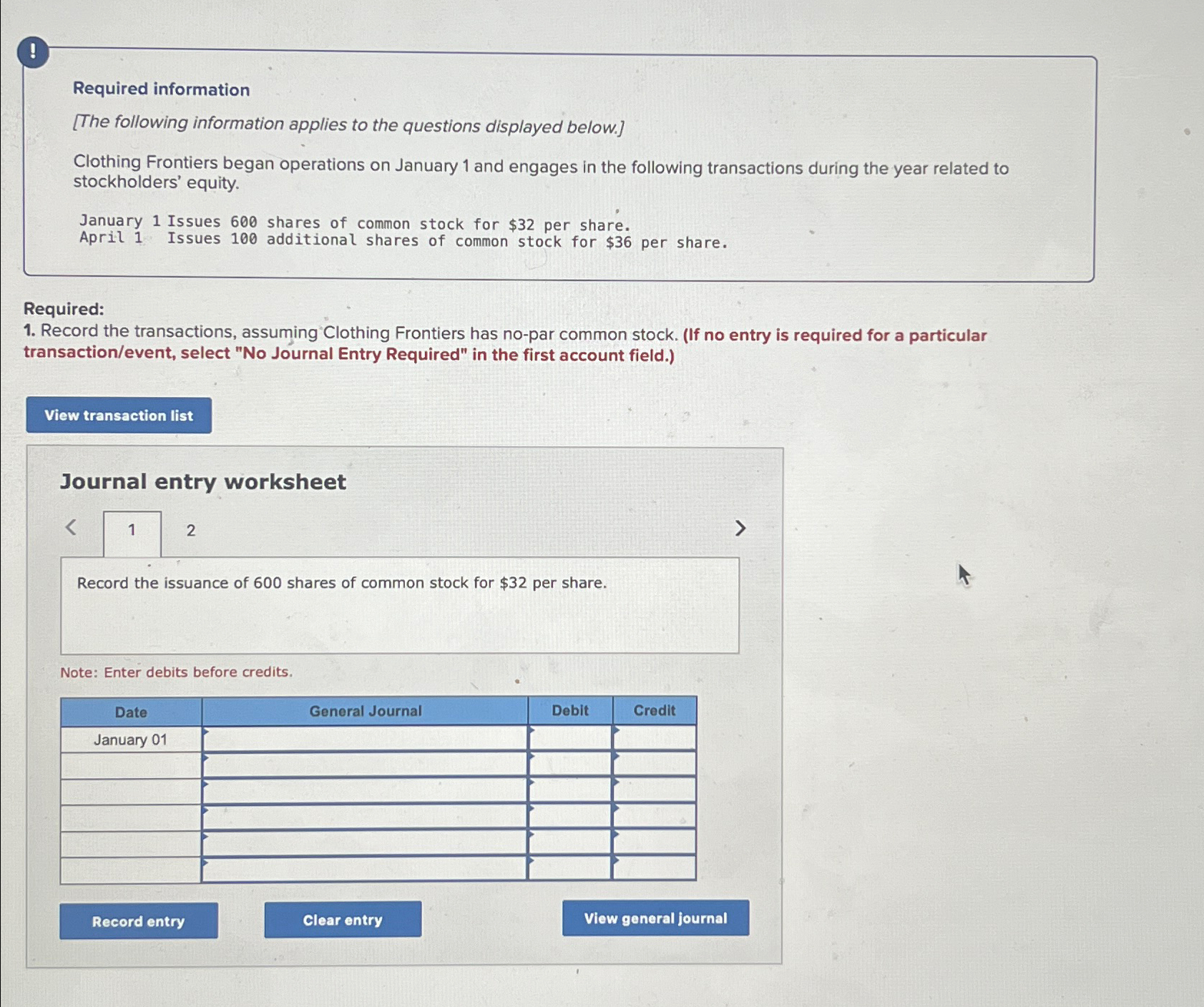 Solved Required information[The following information | Chegg.com