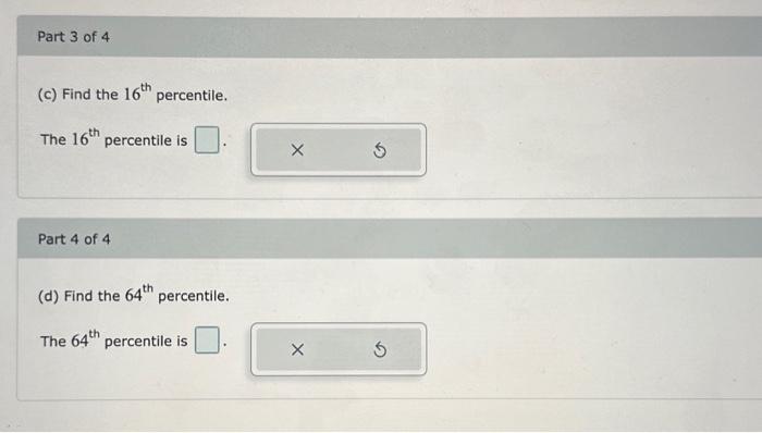 Solved For The Data Set Part 1 Of 4 A Find The 81st Chegg