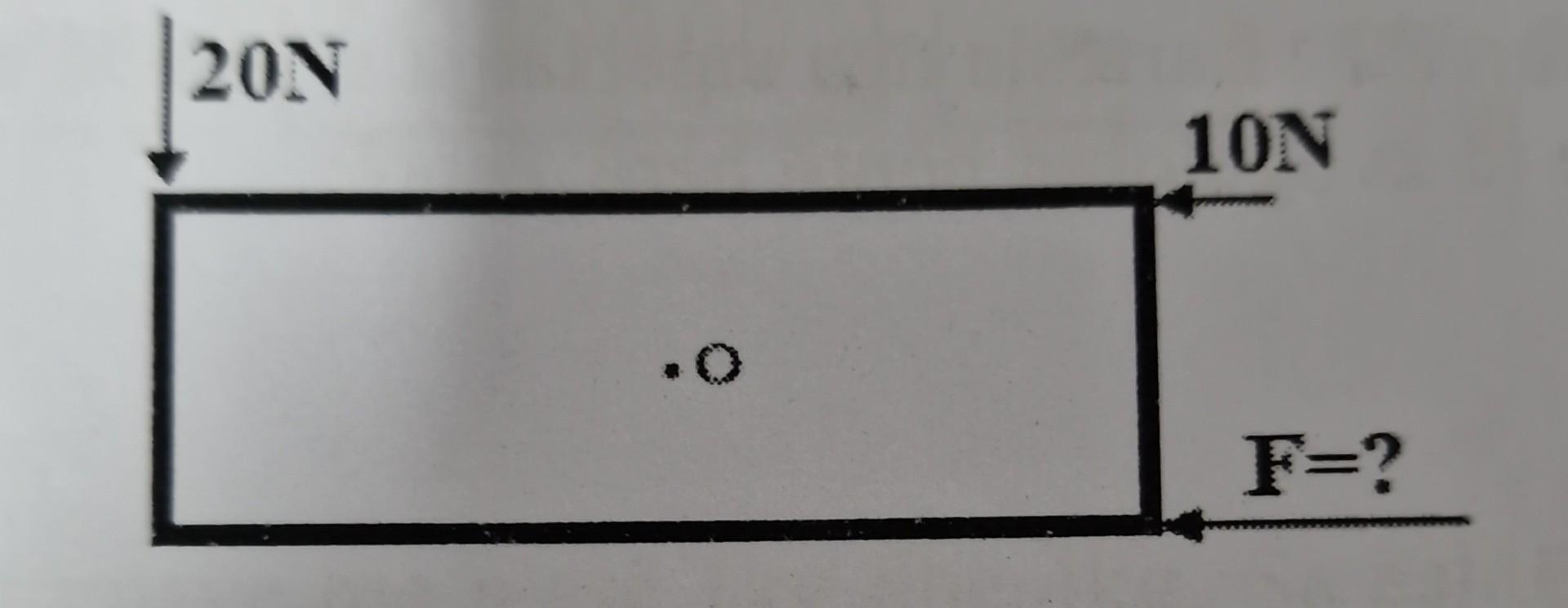 Solved Find F if the rectangular is 8×4 meters and it is in | Chegg.com