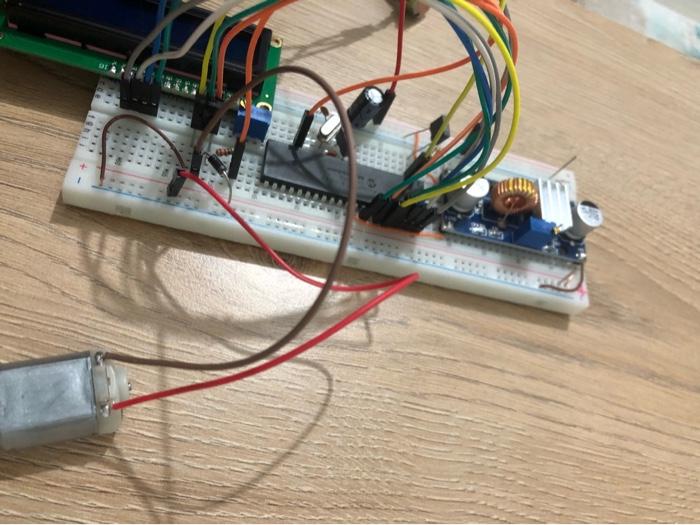 Solved This Is A Dc Motor Speed Control By Potentiometer And