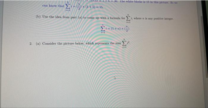 Solved (a) Using the picture below, calculate the-sum | Chegg.com