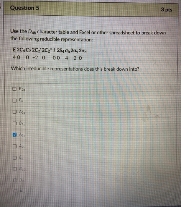 Question 4 1 pts Consider the ri-orbitals on the | Chegg.com