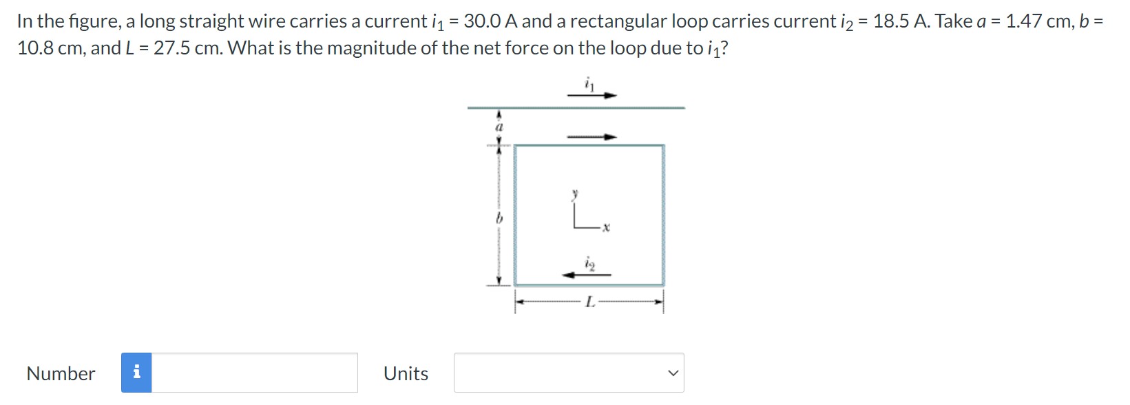 Solved In the figure, a long straight wire carries a current | Chegg.com