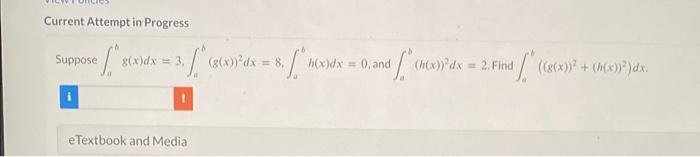 Solved Current Attempt in Progress Suppose | Chegg.com