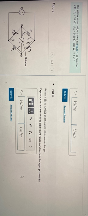 Solved The Wheatstone bridge circuit configuration is often | Chegg.com