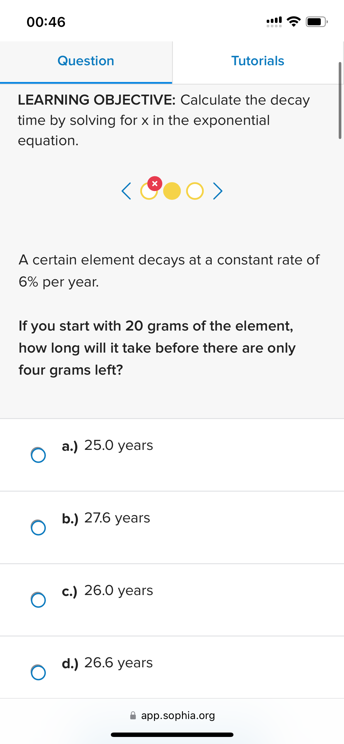 Solved LEARNING OBJECTIVE: Calculate the decaytime by | Chegg.com