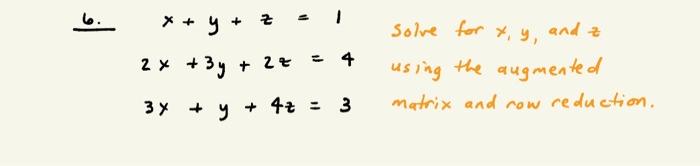 Solved Z Z - 1 x + y + 2x + 3y + 2+ solve for x, y, and a | Chegg.com