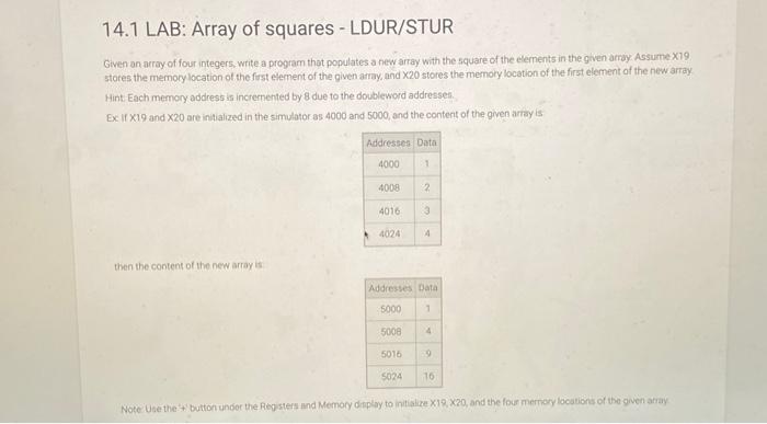 Solved Given An Array Of Four Integers Write A Program That