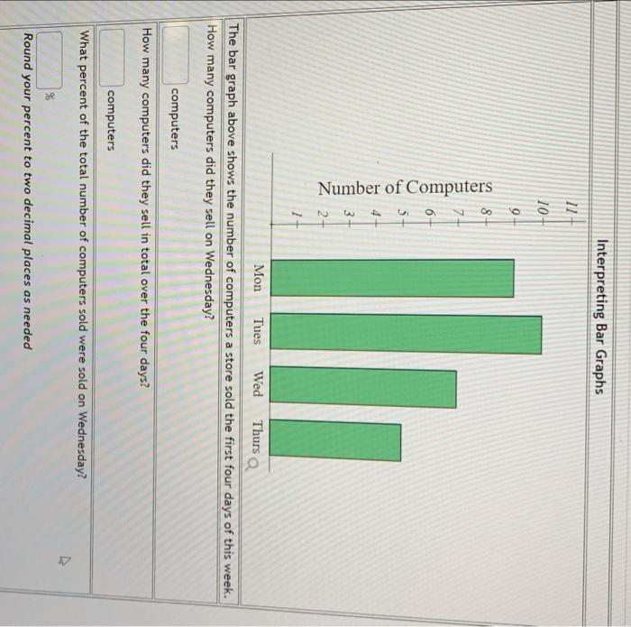 Solved 11 10- 9 ∞o Number of Computers m Interpreting Bar | Chegg.com