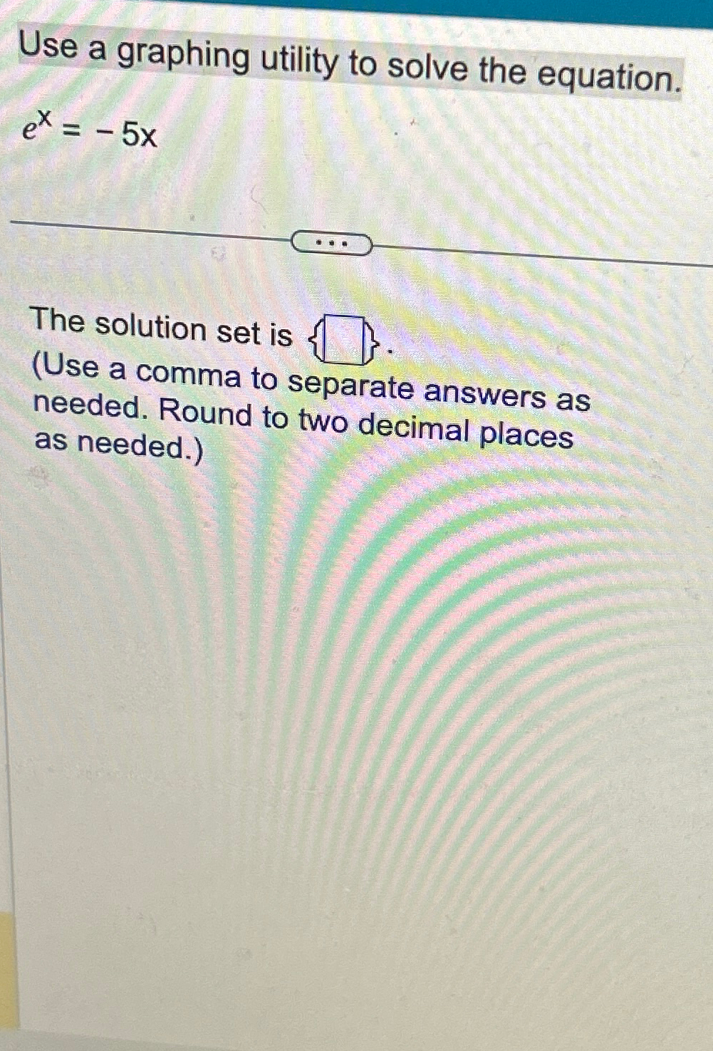 Use a graphing utility to solve the | Chegg.com