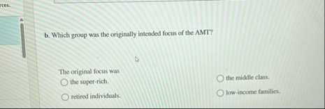 Solved b. ﻿Which group was the originally intended focus of | Chegg.com