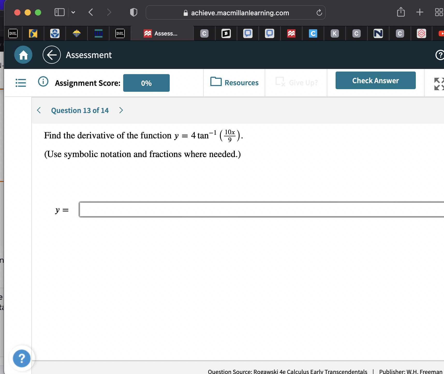 Solved For the implicitly-defined function, calculate the | Chegg.com