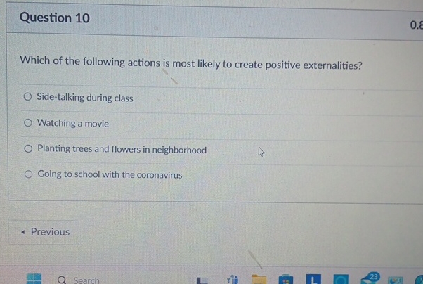 Solved Question 10Which of the following actions is most | Chegg.com
