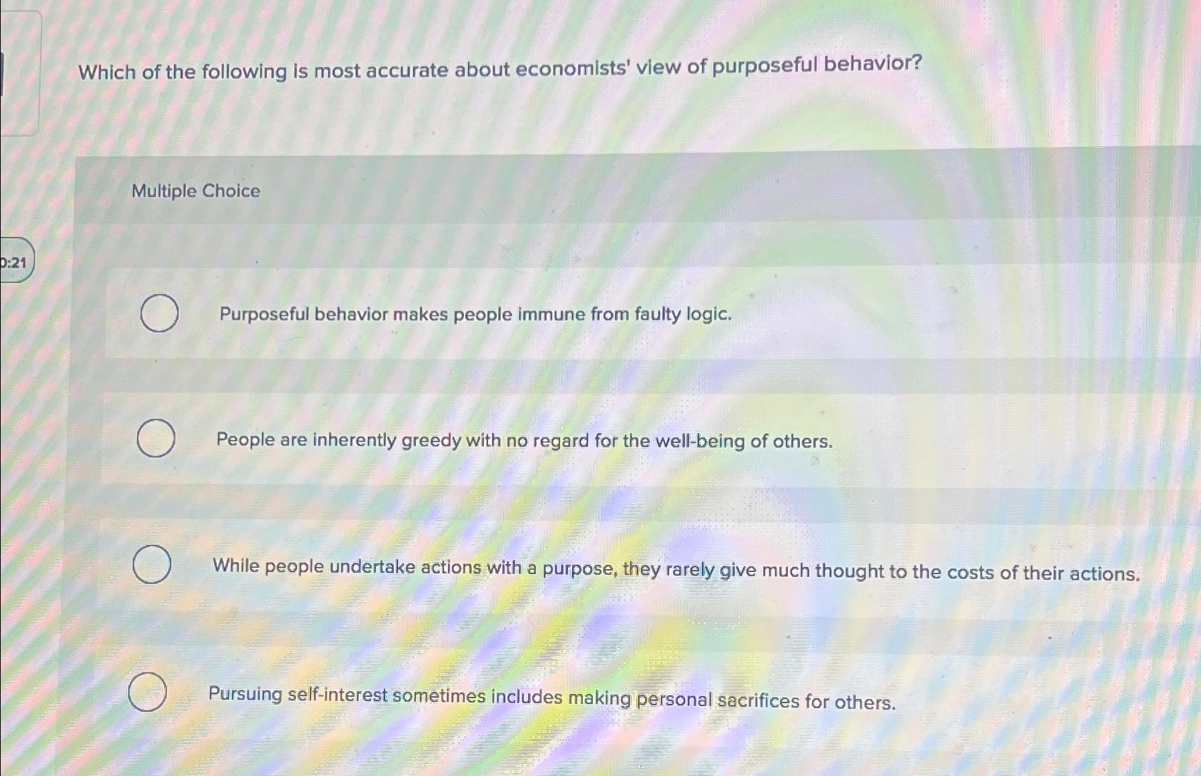 Solved Which of the following is most accurate about | Chegg.com