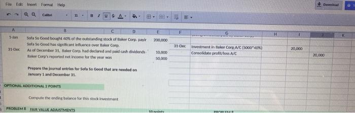 Solved 2 0 FROBLEM Z EQUITY INVESTMENTS 10 points PROBLEM Z | Chegg.com Solved 2 0 FROBLEM Z EQUITY INVESTMENTS 10 points PROBLEM Z | Chegg.com