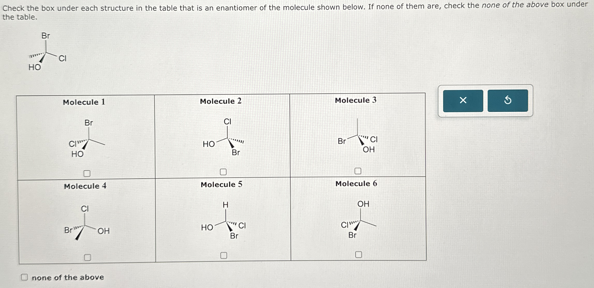 Solved by an EXPERT Check the box under each structure in the table that | Chegg.com