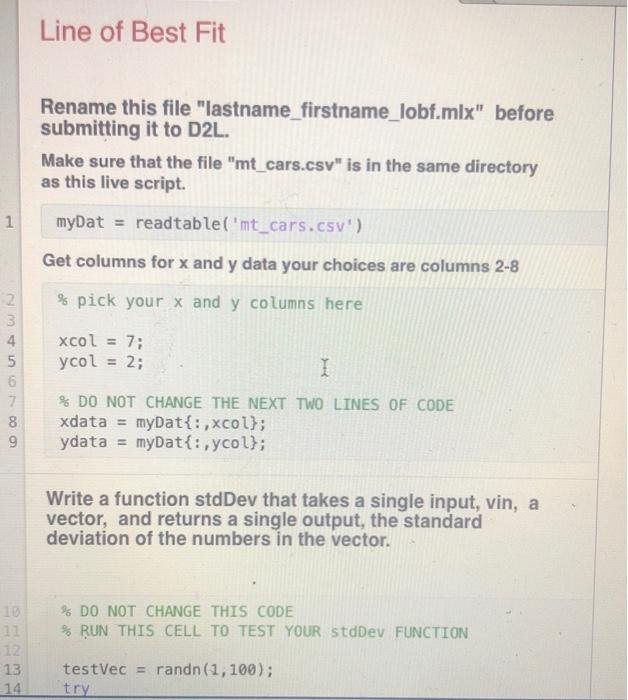 Solved 3 4 -5 26 17 18 19 20 21 22 23 testVec = | Chegg.com