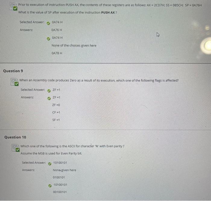 Solved These are already solved and the correct answers are | Chegg.com