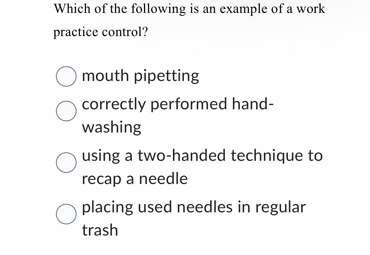 Solved Which of the following is an example of a work | Chegg.com