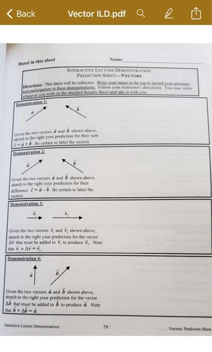 Solved Jandarticipation in the demonstrations. Follow your | Chegg.com
