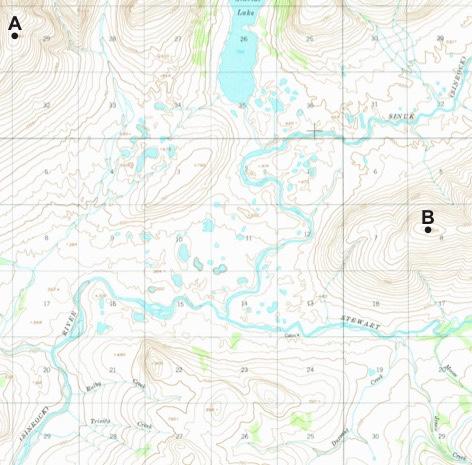 Use the Nome D-2 Quadrangle Topographic Map provided | Chegg.com