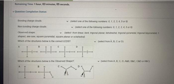 Solved QUESTION 10 HONO Nole. The short, white bonds withoit | Chegg.com