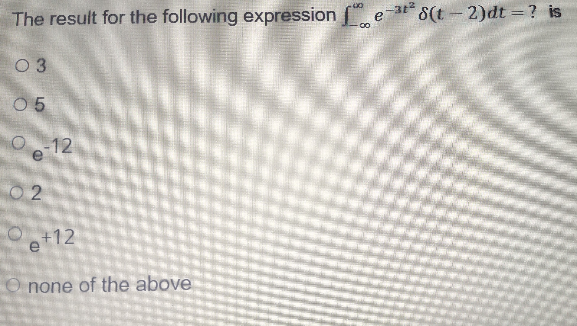 Solved The result for the following expression | Chegg.com