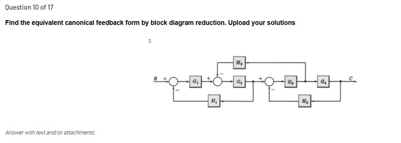 Solved Question 10 ﻿of 17 ﻿Find the equivalent canonical | Chegg.com