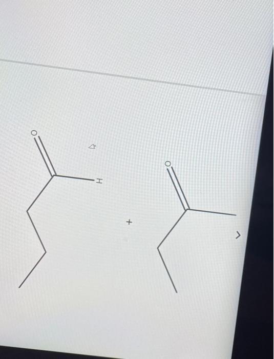 Solved Draw the starting structure that would lead to the | Chegg.com