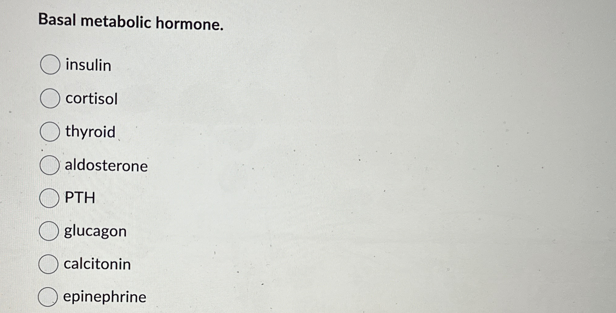 Solved Basal metabolic | Chegg.com